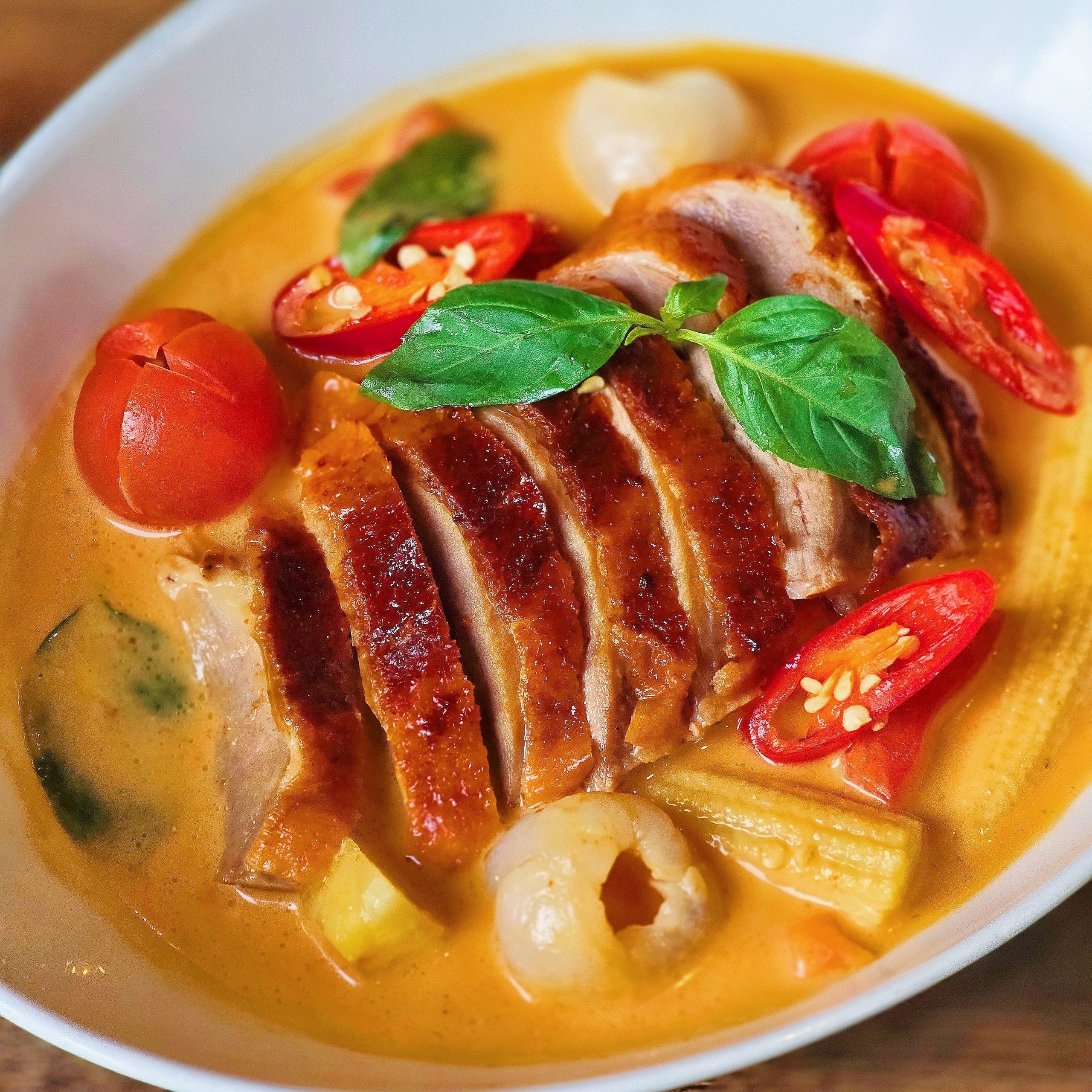 Gang Ped Yang (Red Duck Curry) | Yummy Thai Cuisine